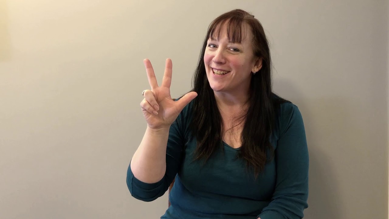 Sign Language Corner with Ruthie McLean: Count to 10 in ASL! - YouTube