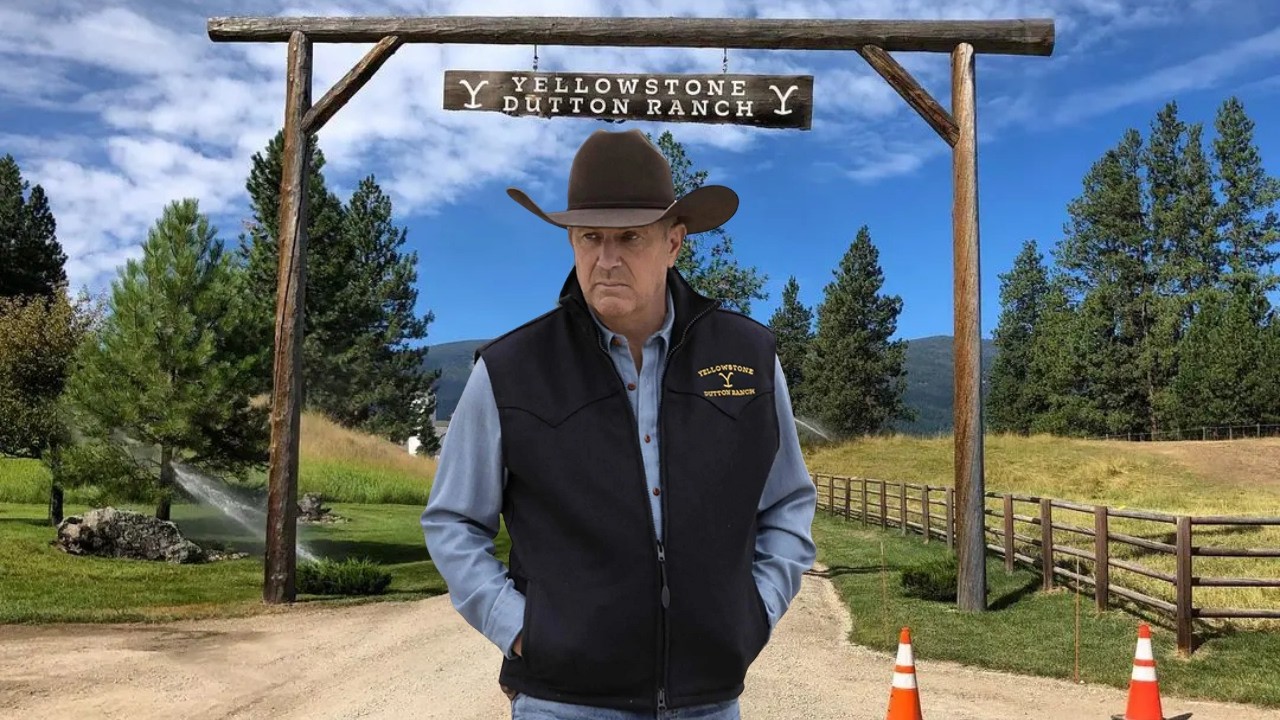 John Dutton's Real Billion-Dollar Dutton Ranch in Yellowstone - YouTube