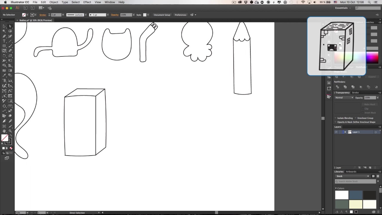 003 - Doodle Body Shapes - YouTube