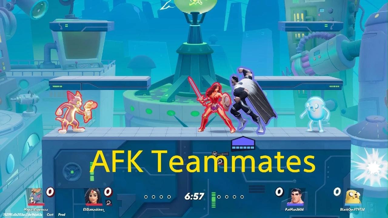 When both teams have AFK Teammates (Multiversus) - YouTube