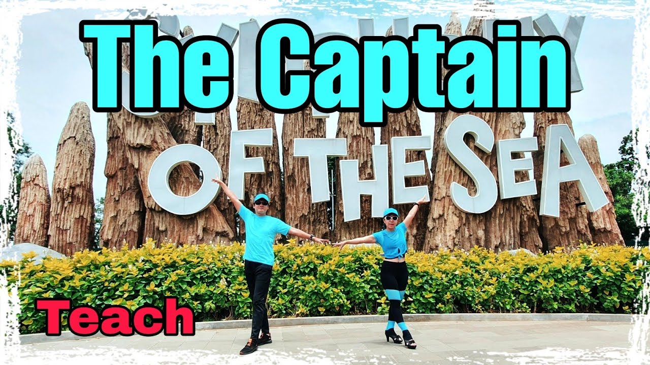 ⚓The Captain Line Dance (Teach) - YouTube