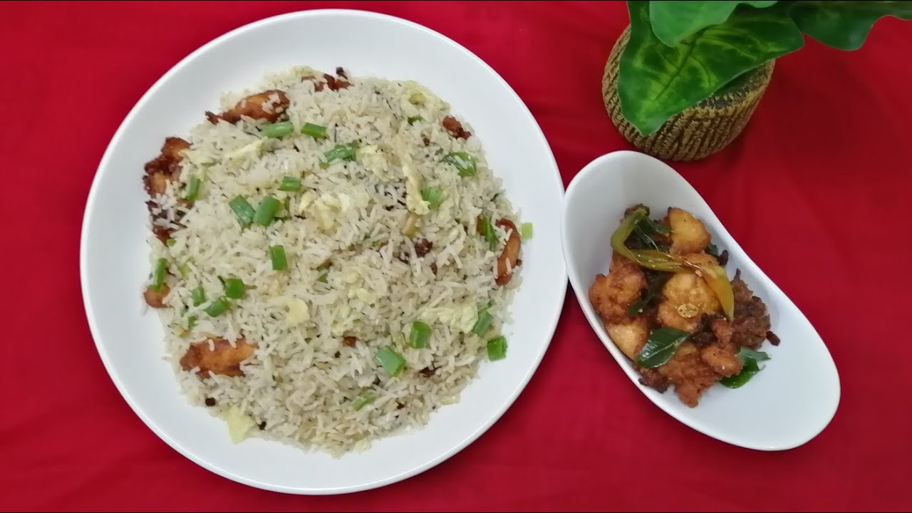 Chicken 65 Fried Rice | ചിക്കൻ 65 കൊണ്ട് ഒരു കിടിലൻ ഫ്രൈഡ്‌റൈസ്‌ | Food ...