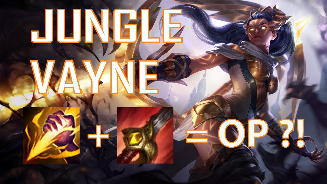 NightOfLuna - Jungle Vayne BloodRazor - 1 V 9 ?! - YouTube
