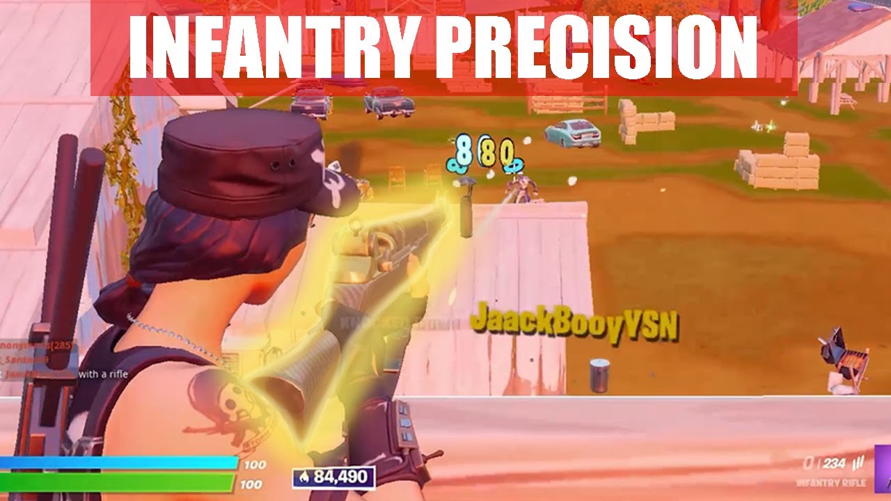 Beaming In Arena With NO BLOOM In Fortnite (Infantry Rifle) - YouTube