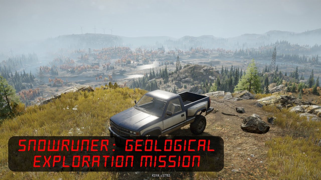 Snowrunner | Geological Exploration Mission - YouTube