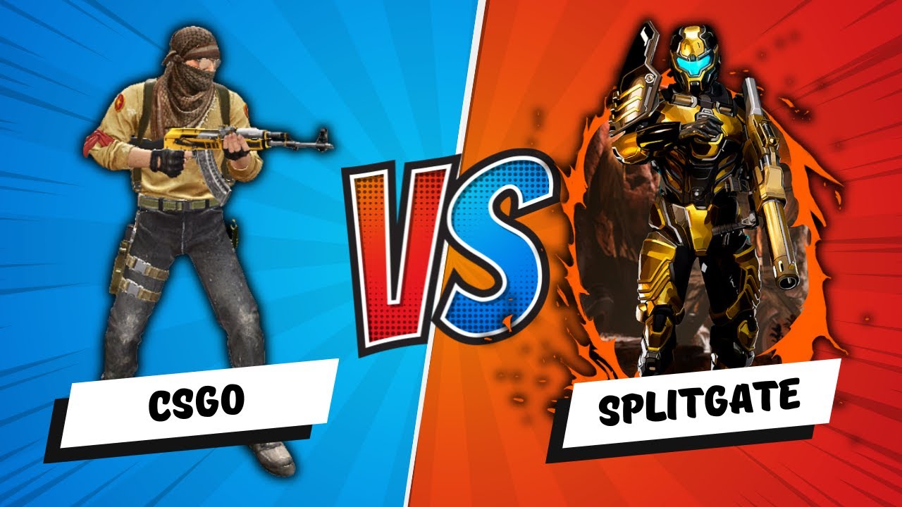 CS:GO vs SPLITGATE - Comparison Highlights - YouTube