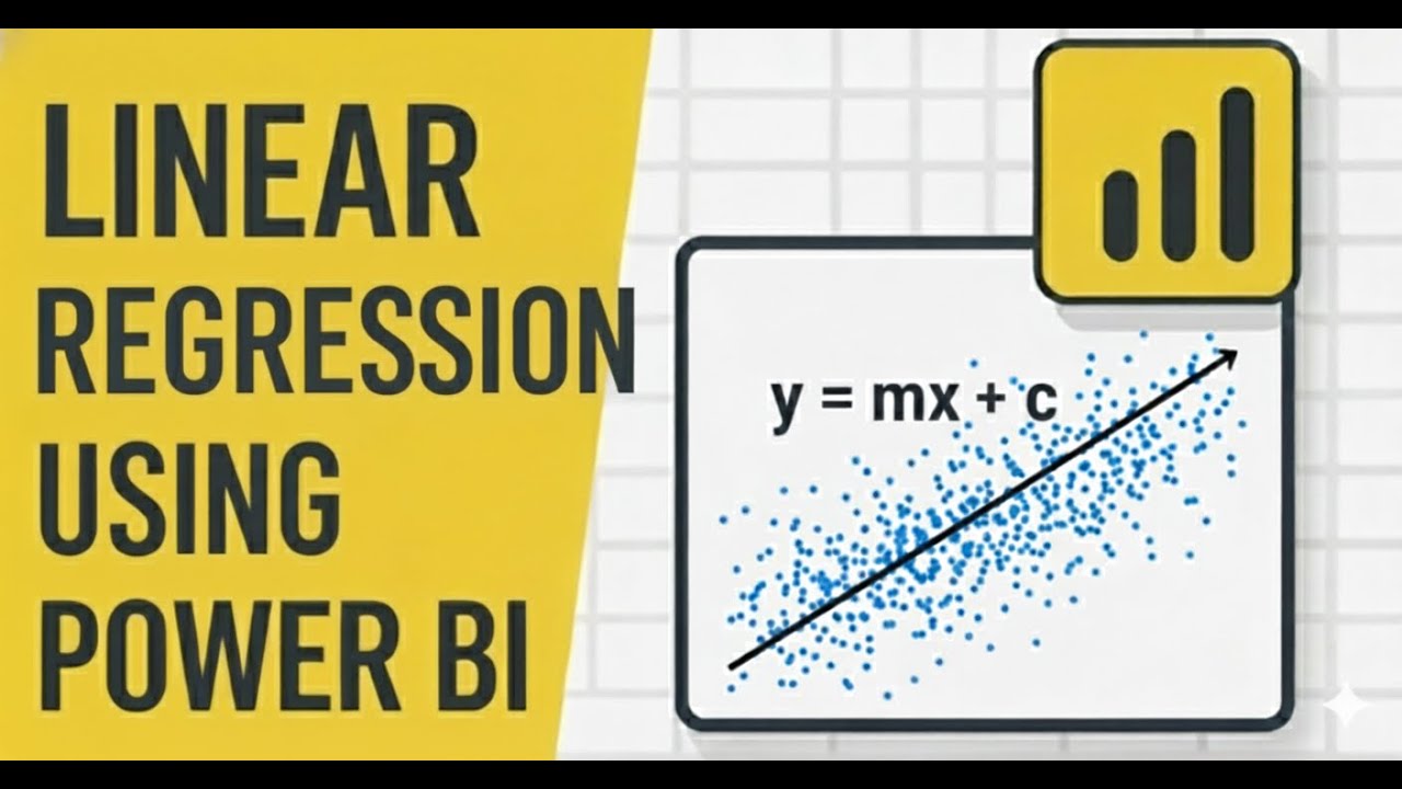 Linear Regression in Power BI using LINESTX | Step-by-Step Predictive ...