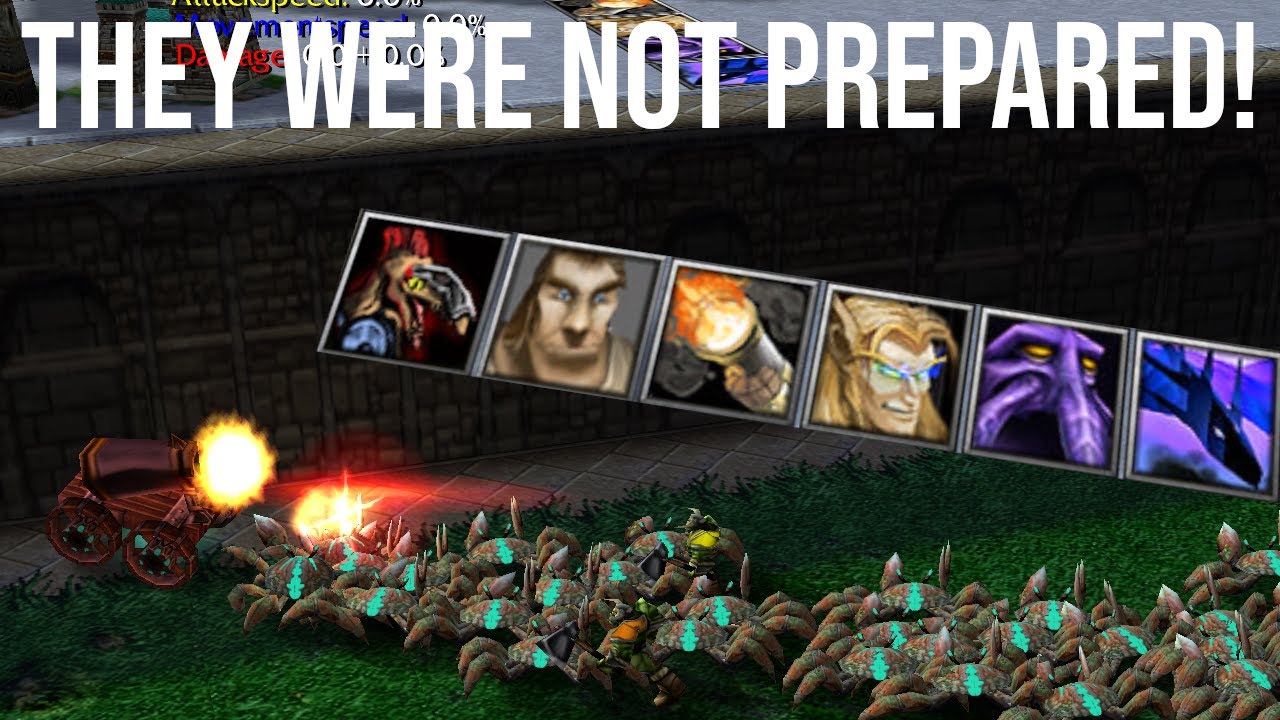 WARRIORS INTO OB? - Legion Tower Defense - WC3 - YouTube