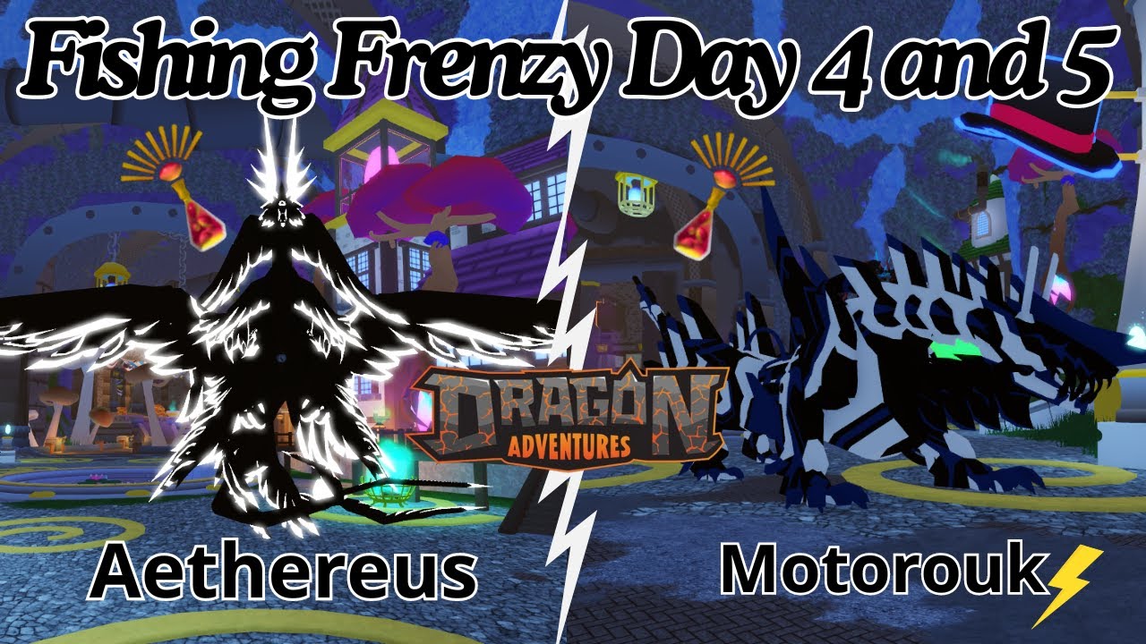 Fishing Frenzy Day 4 and 5! Making Legendary Color Aethereus and ...