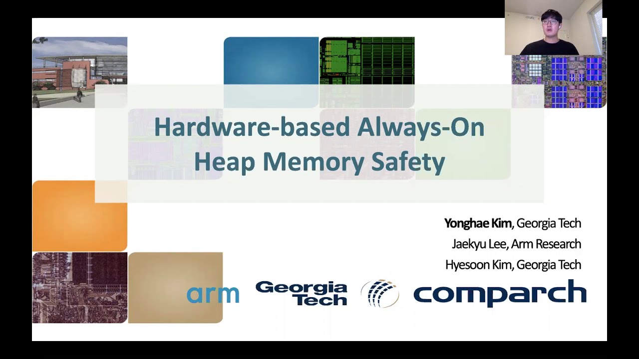 Hardware-Based Always-On Heap Memory Safety - YouTube