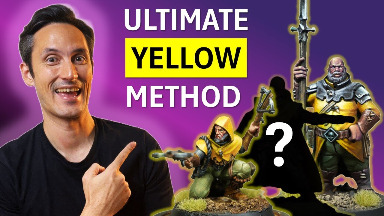 Unlock the Secret to Painting Yellow for Your Miniatures! - YouTube