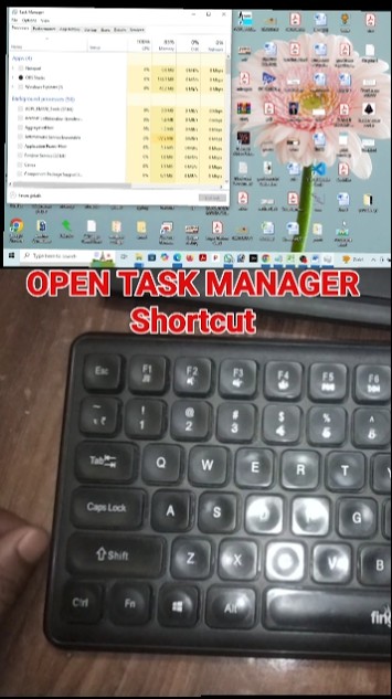 Task Manager Shortcut l #short #keyboard #asmr #practical #trending ...