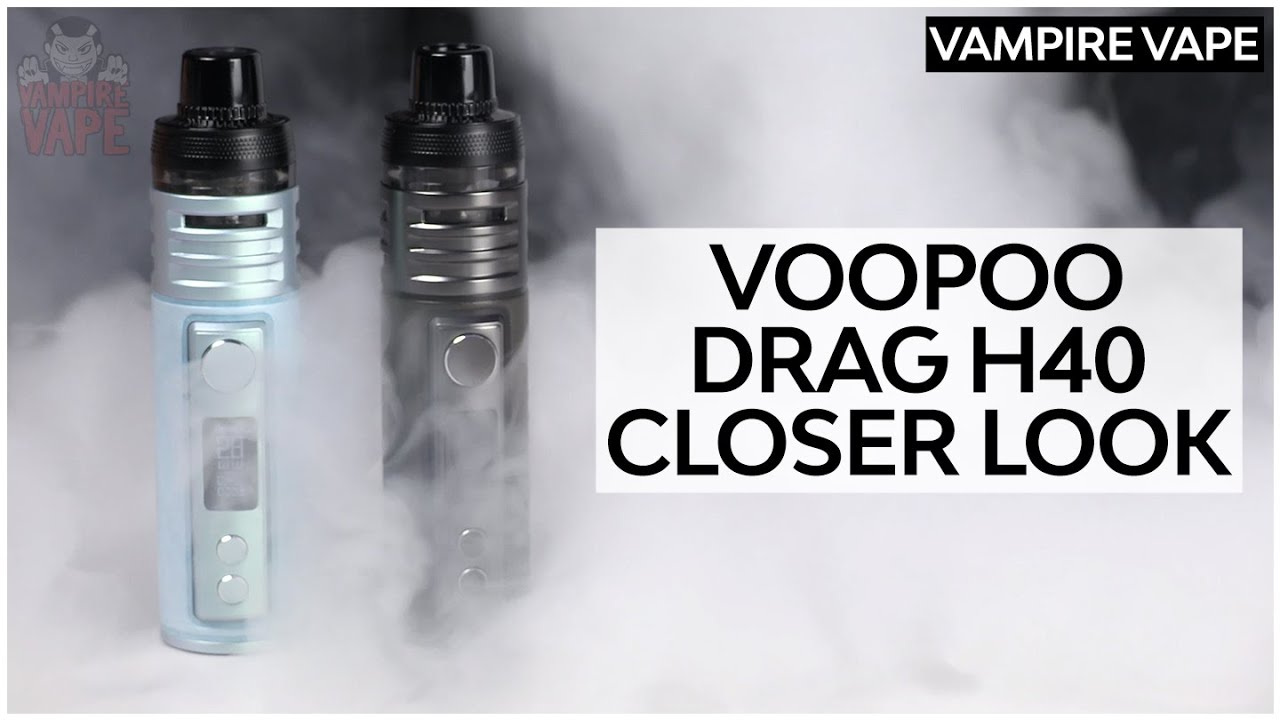 VooPoo Drag H40 Detailed Overview - YouTube