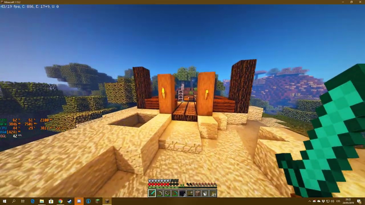 MC Realistico Texture Pack gameplay - YouTube