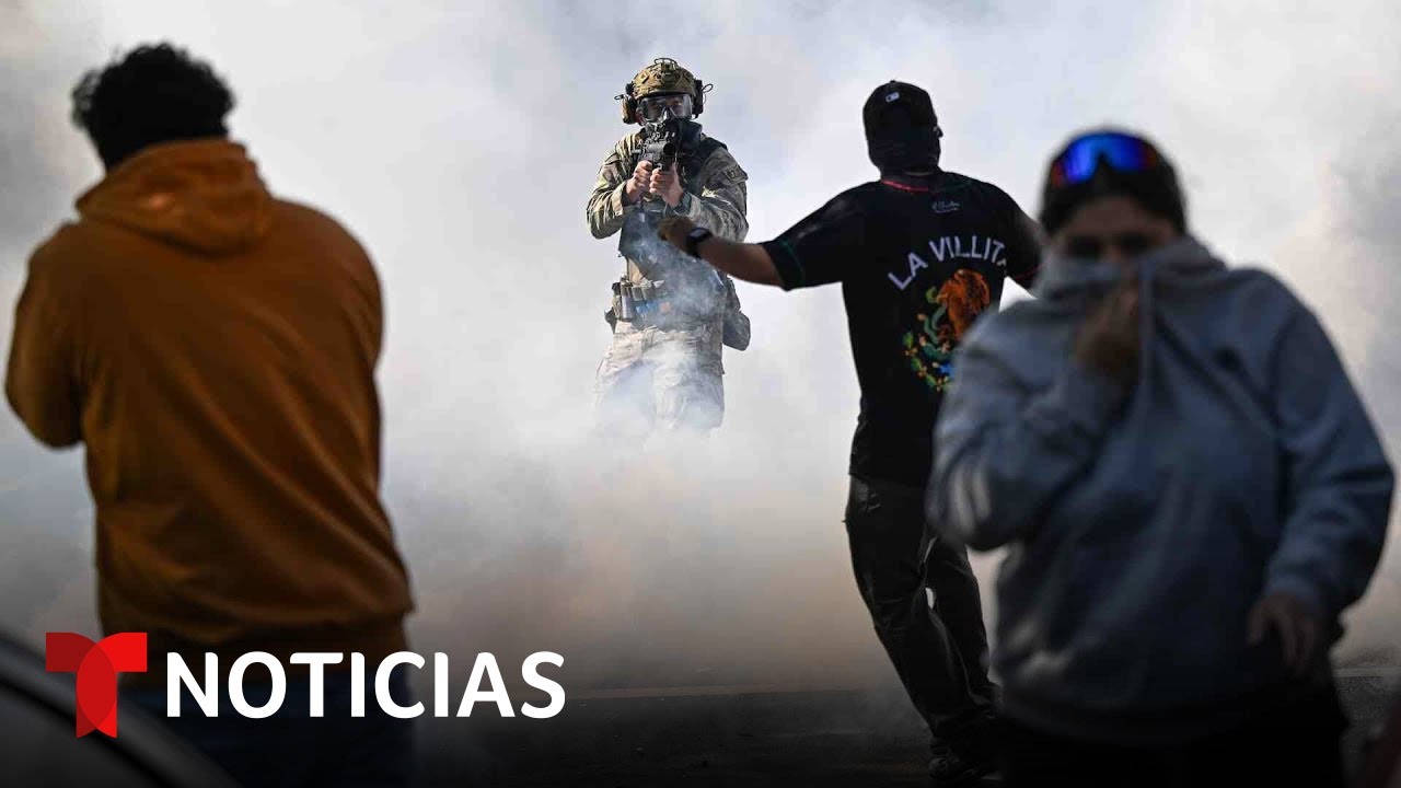 Federales usan gas pimienta contra una protesta en La Villita de ...