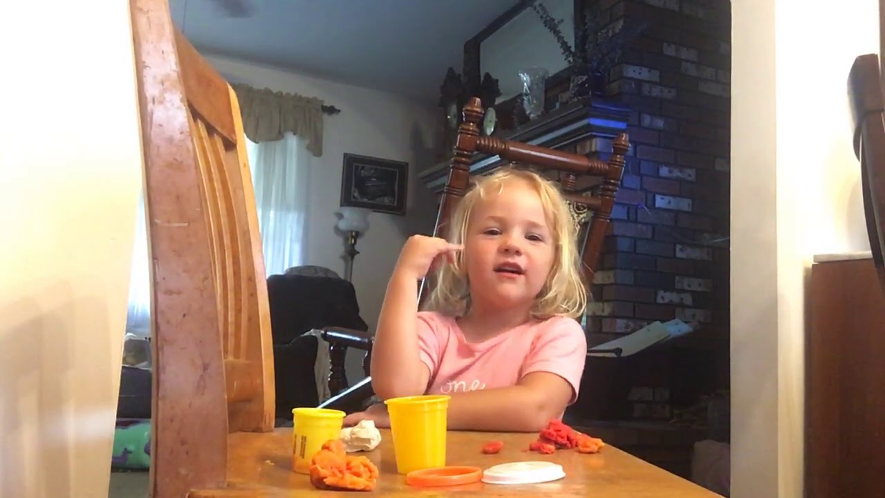 Zylah plays with play doh# Zylah’s 1st Video. - YouTube