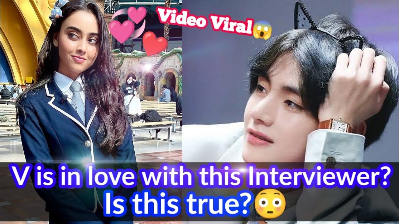 BTS V Has a SURPRISING Connection to This Famous Interviewer - YouTube