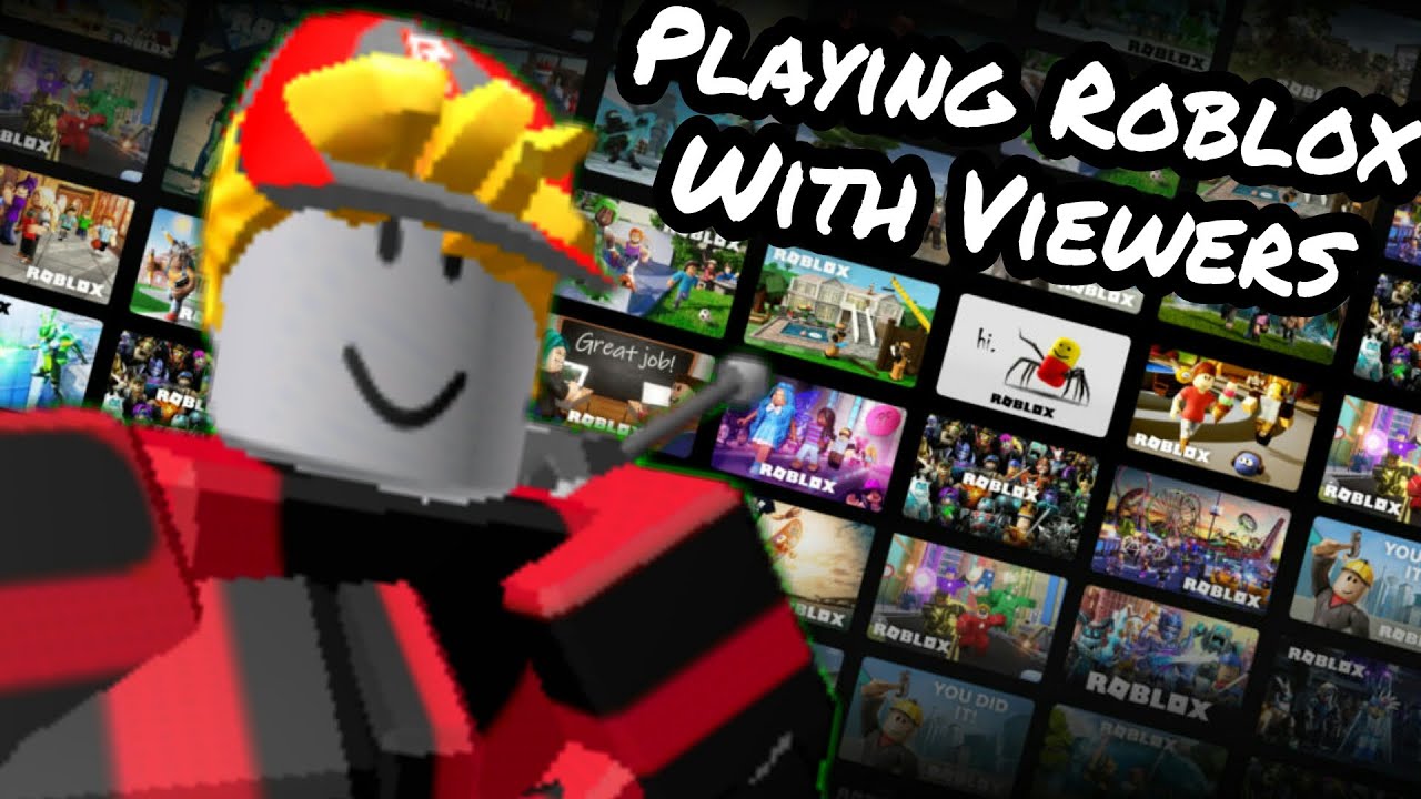 Roblox With Viewers! Live! - YouTube