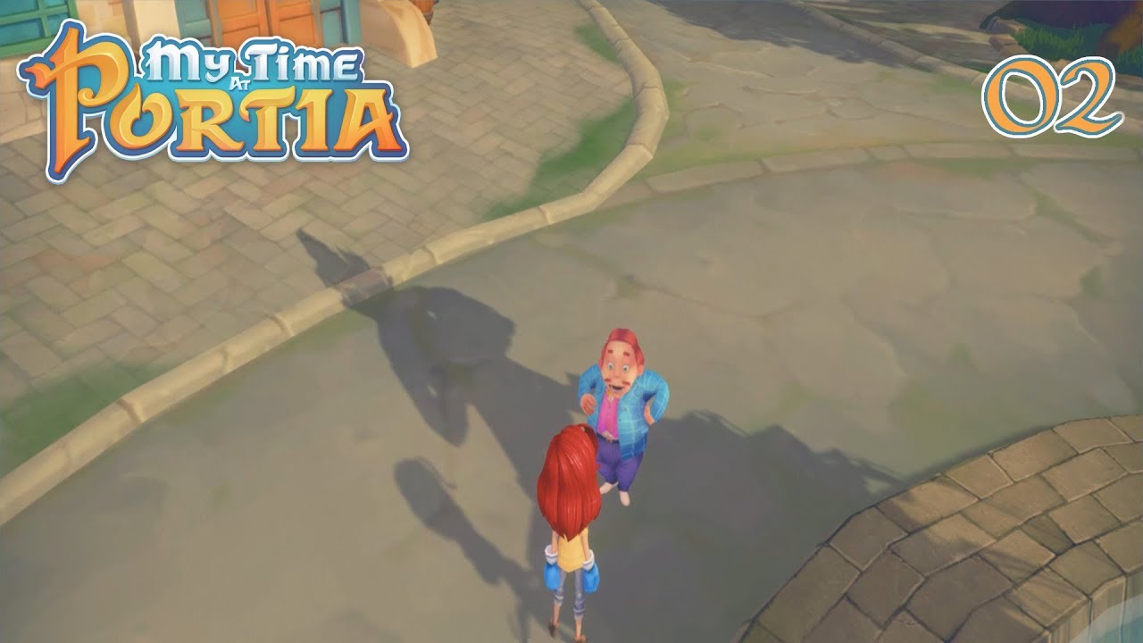 My Time at Portia🧭 Let's Play #02 - Mein eigener Workshop | Der erste ...