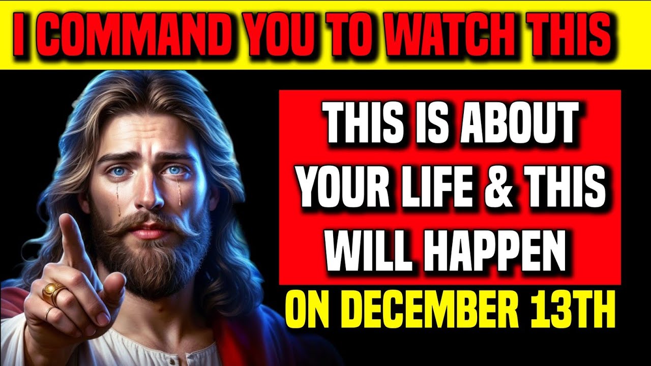 I command you to watch this. This is about your life & this will happen ...