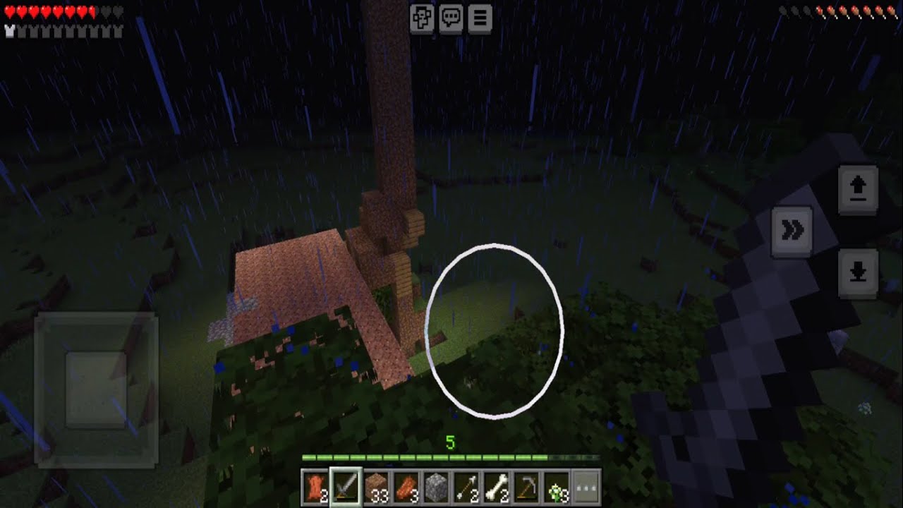 In the Night Zombies Kill Me #minecraft - YouTube
