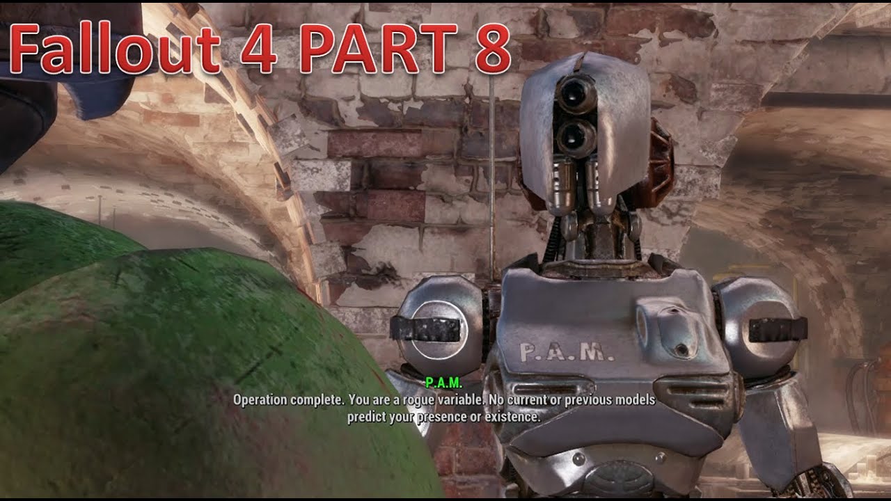 Fallout 4 Playthrough Part 8. (Replay) - YouTube