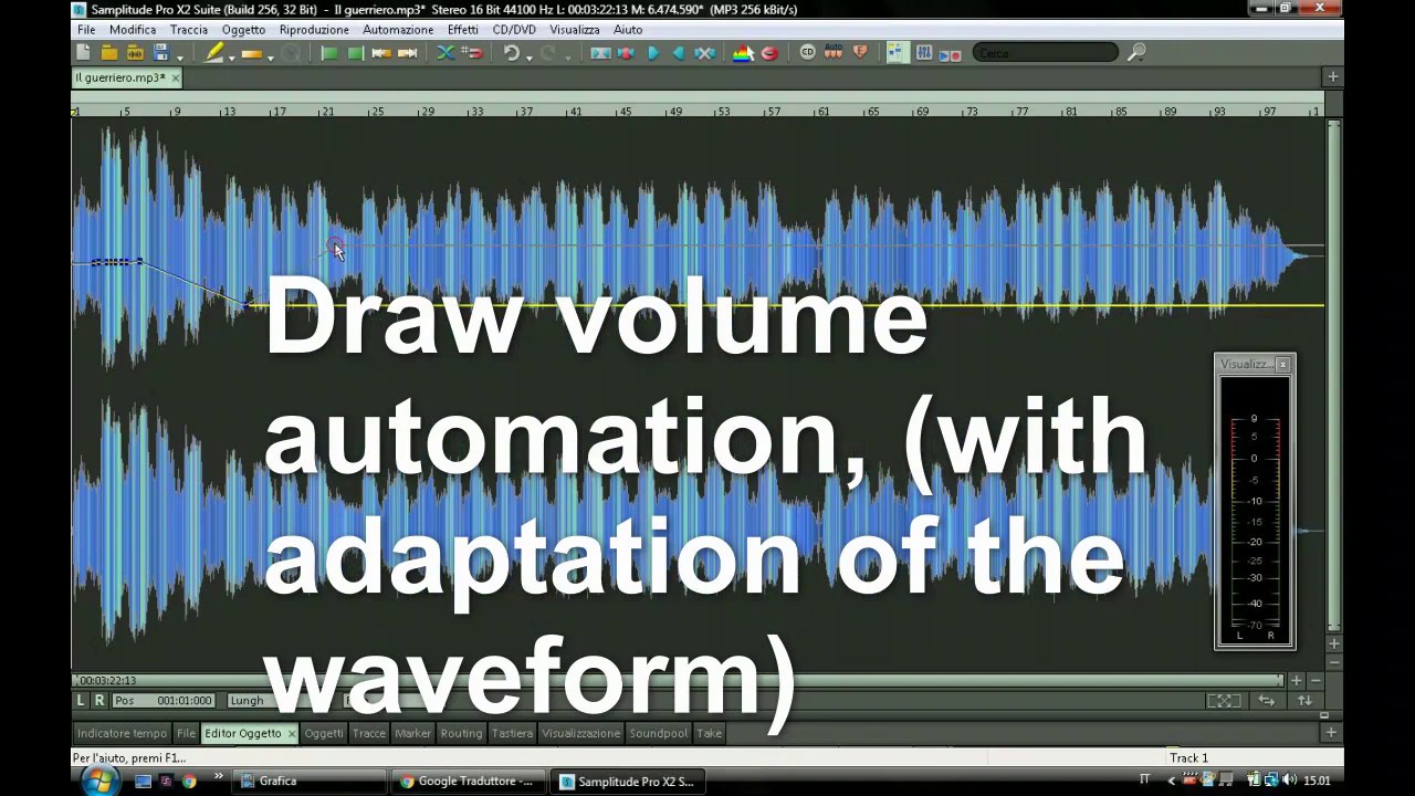 Samplitude as Wave editor - YouTube