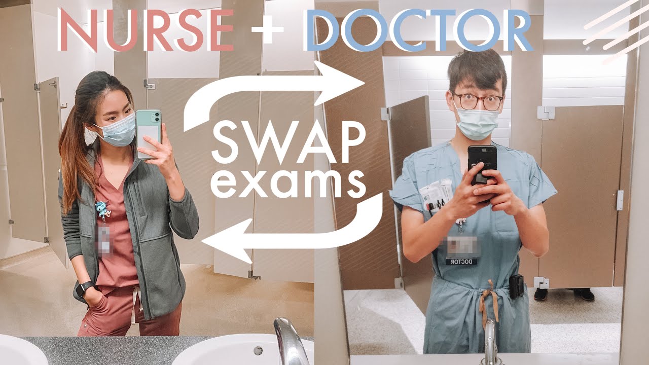 Doctor and Nurse exchange exams | STEP 1 vs. NCLEX - YouTube