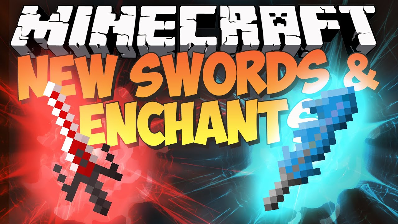 Minecraft: NEW SWORDS & ENCHANTS - More Swords Mod Showcase - YouTube