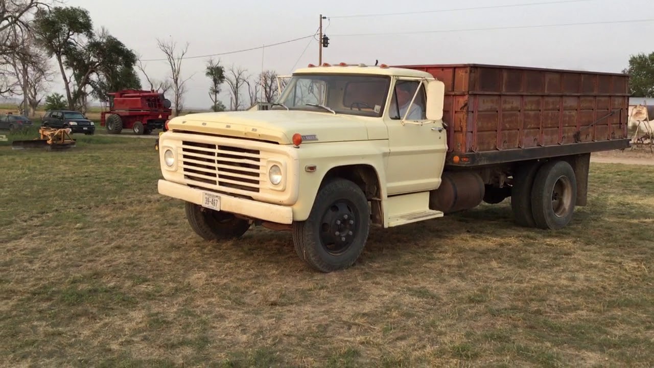 1968 Ford F-600 Sells On BigIron 9-26-18 - YouTube