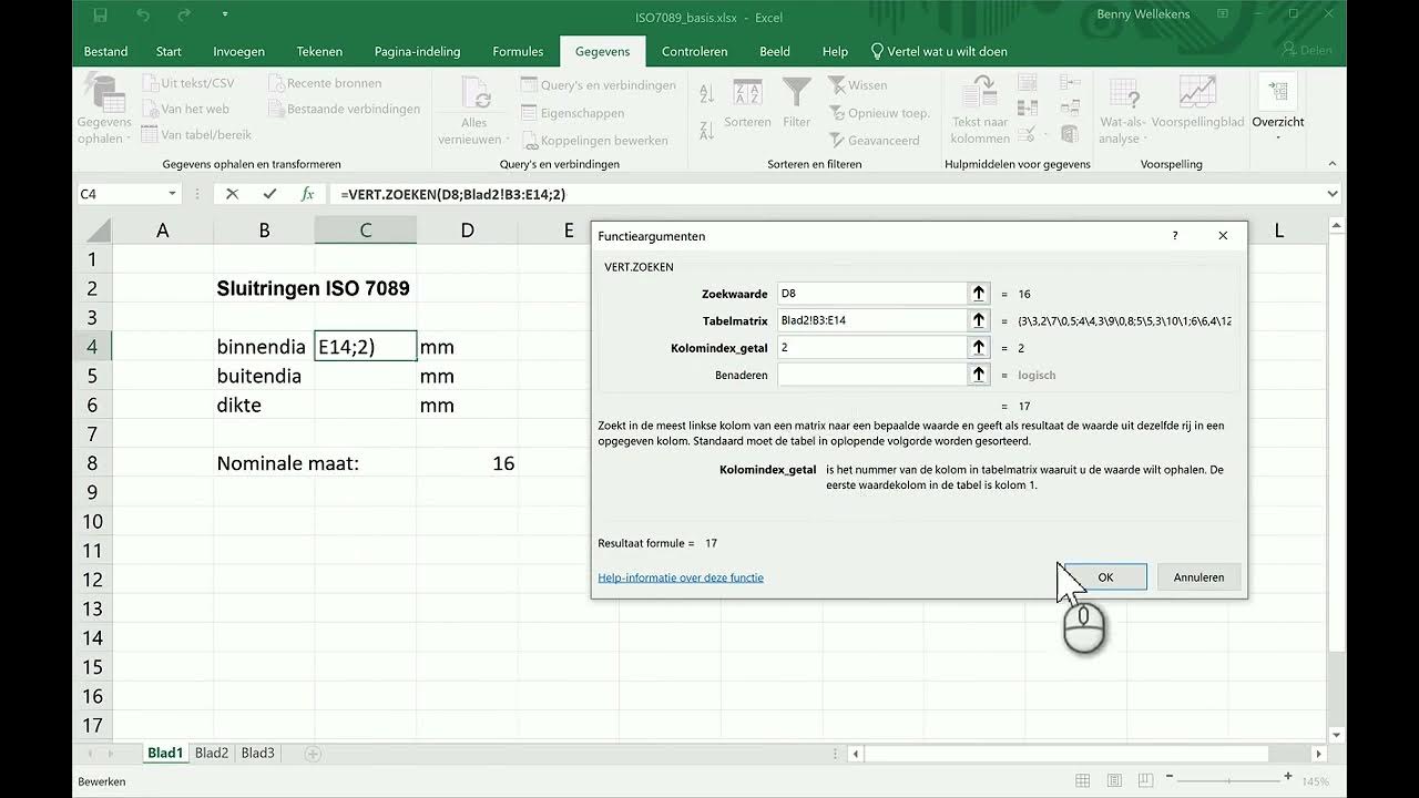 Autodesk Inventor - Koppeling met Excel tabel - Gegevensvalidatie Lijst, Verticaal zoeken - YouTube