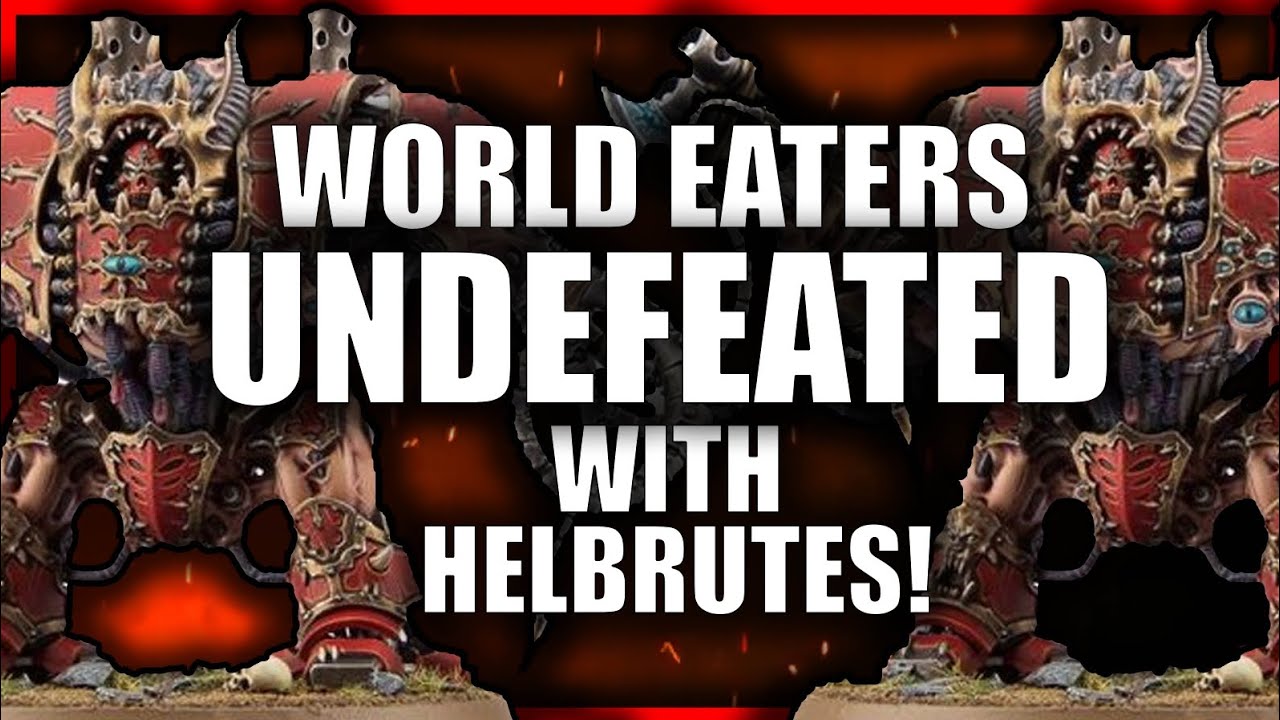 Undefeated World Eaters Player runs Two Helbrutes! Interview with ITC ...