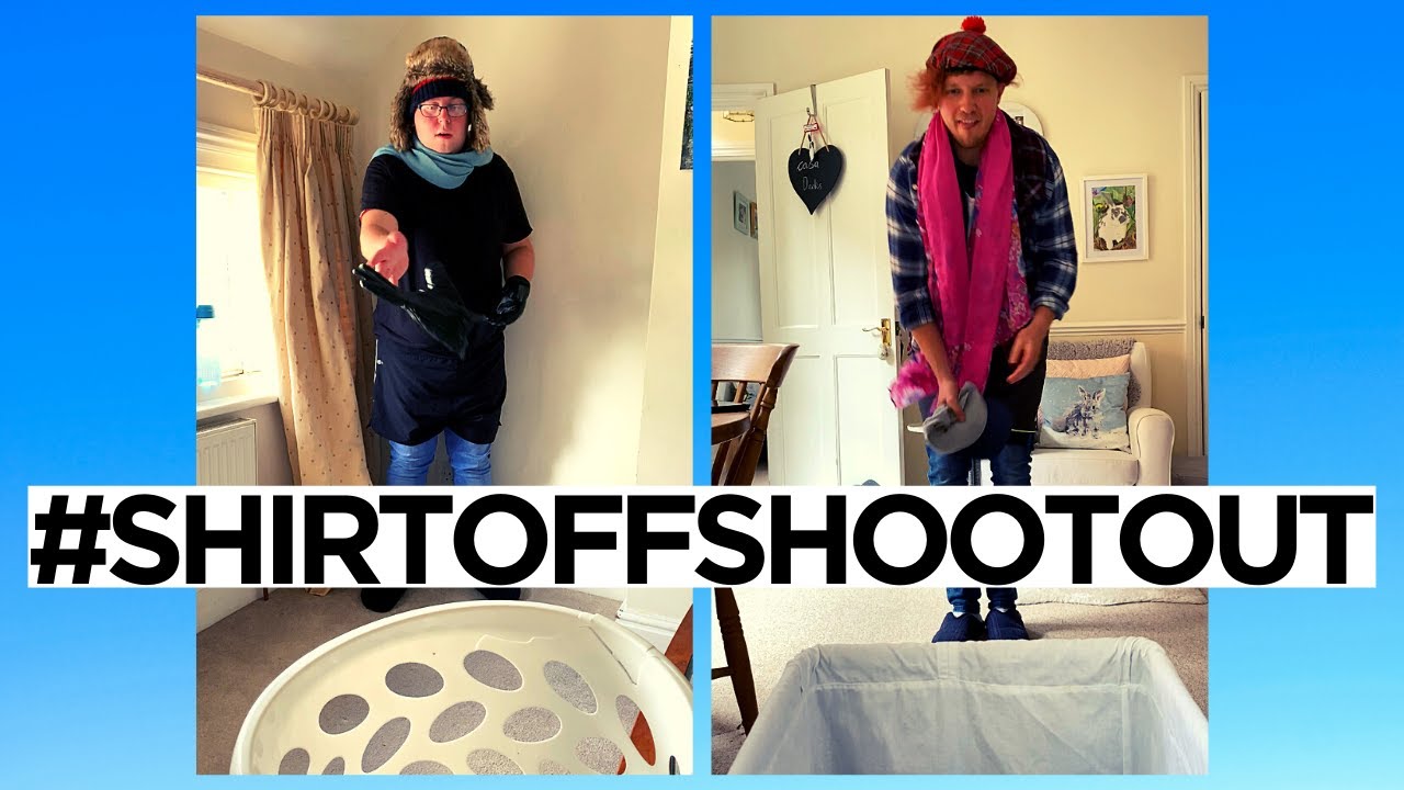 Shirt off shoot out challenge | Monday Challenge - YouTube