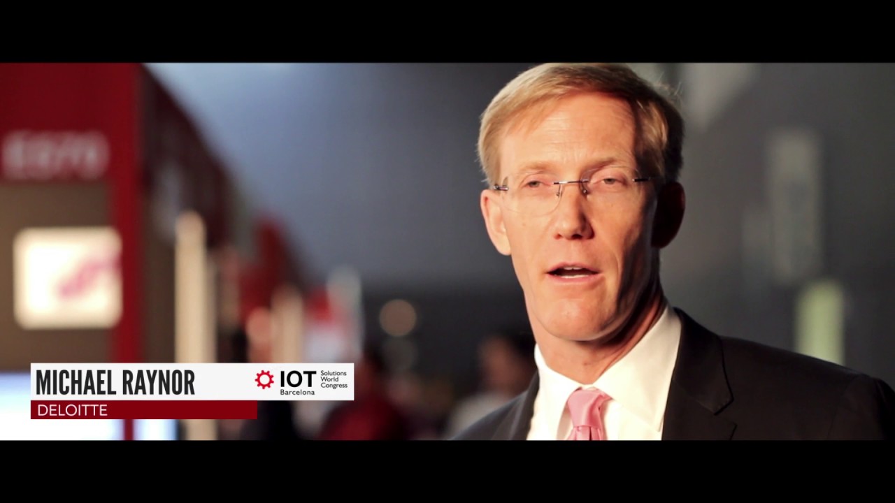 Interview with Michael Raynor (Deloitte) - IOTSWC 2015 - YouTube