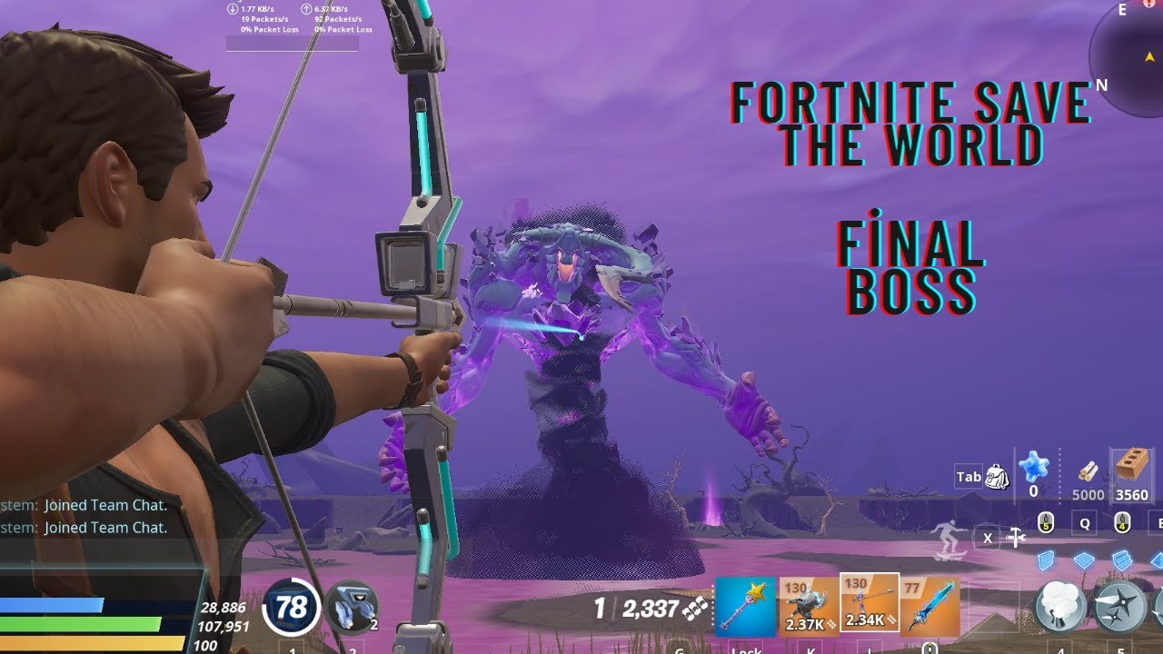Fortnite Save The World Final Boss in Canny Valley (Solo) - YouTube