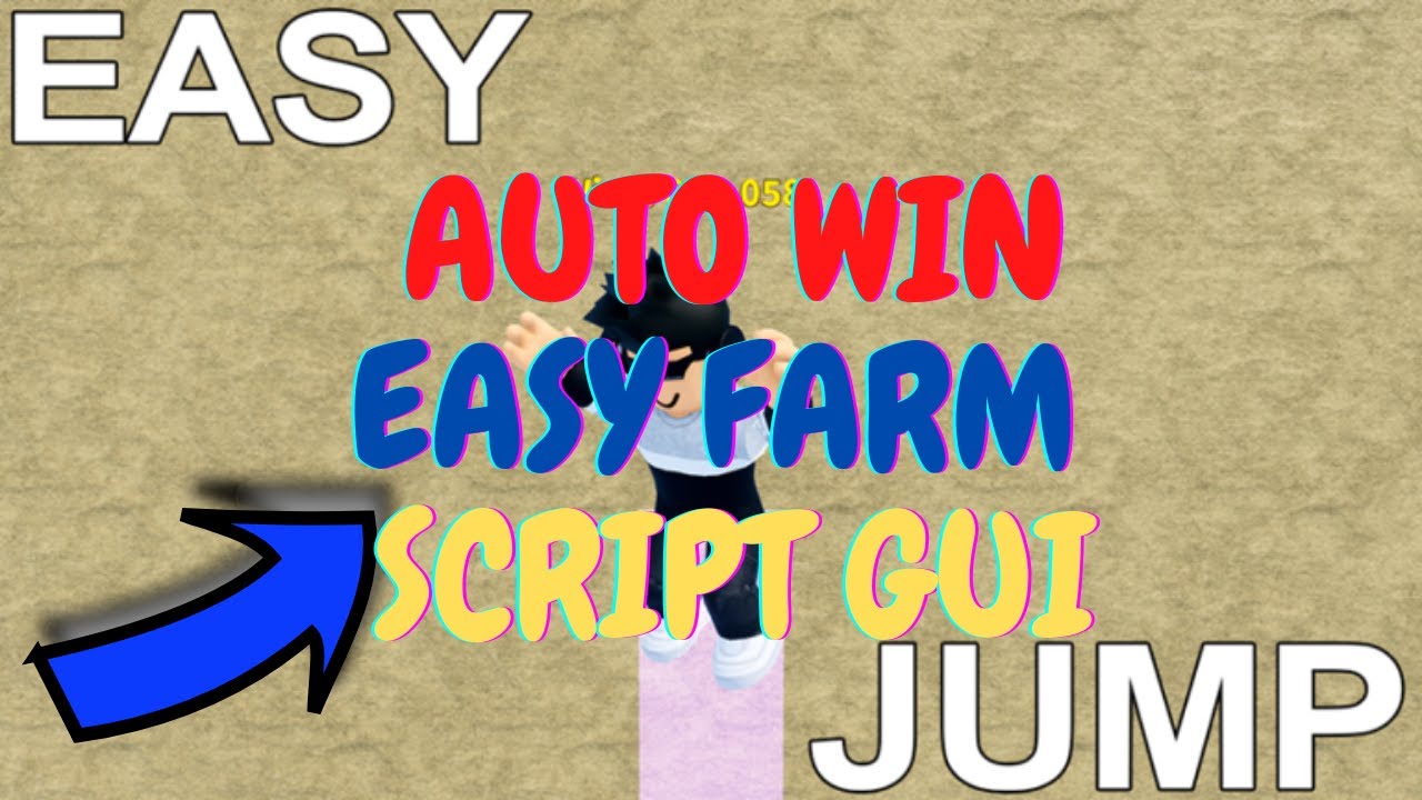 Easy Jump Clicker Script GUI | Auto Win | Auto Rebirth - YouTube