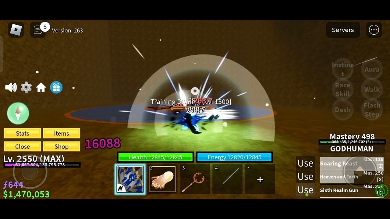Dough+GodHuman+Gravity cane sword main - YouTube