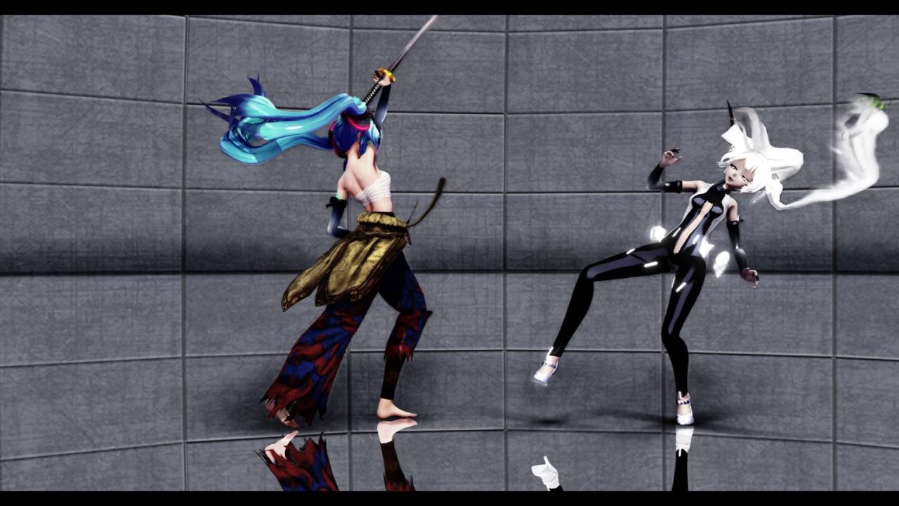 MMD VIDEO BETA PELEAS 60FPS. 2K - YouTube