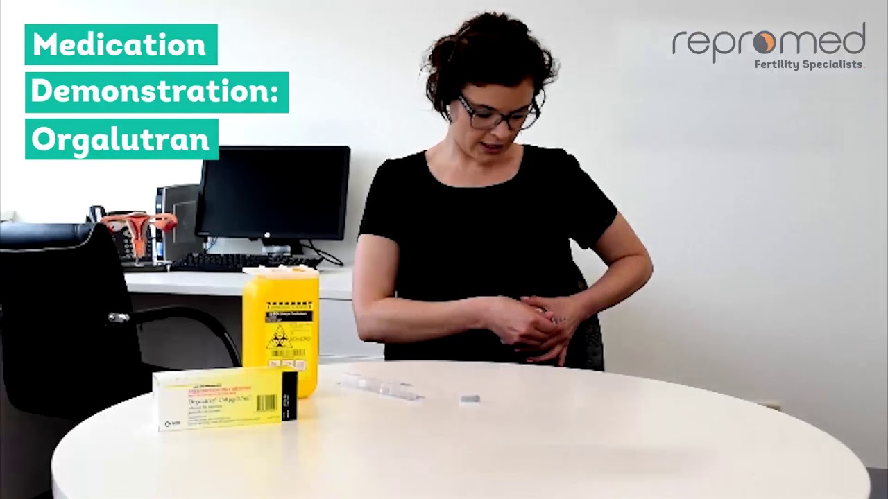 Orgalutran: Medication Demonstration - YouTube