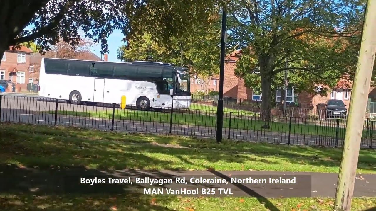 Cowgate | Boyles Travel B25 TVL | First Choice Coach Hire BV66 GXC ...