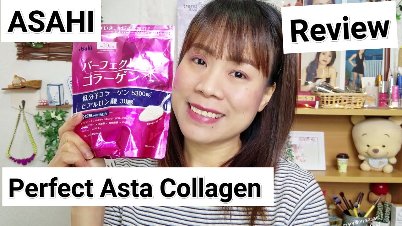 Asahi Perfect Asta Collagen Powder Review - YouTube