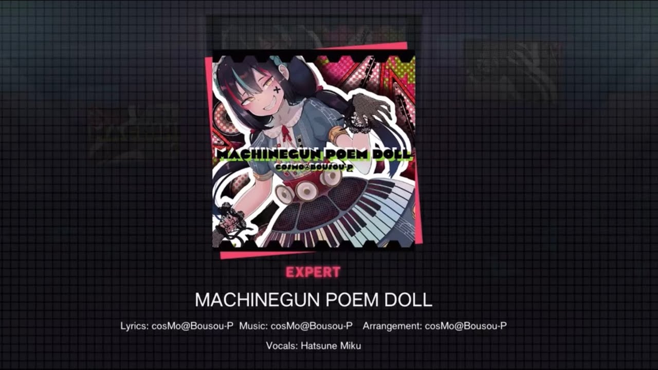Machine Gun Poem Doll - Expert 31 - Clear - YouTube