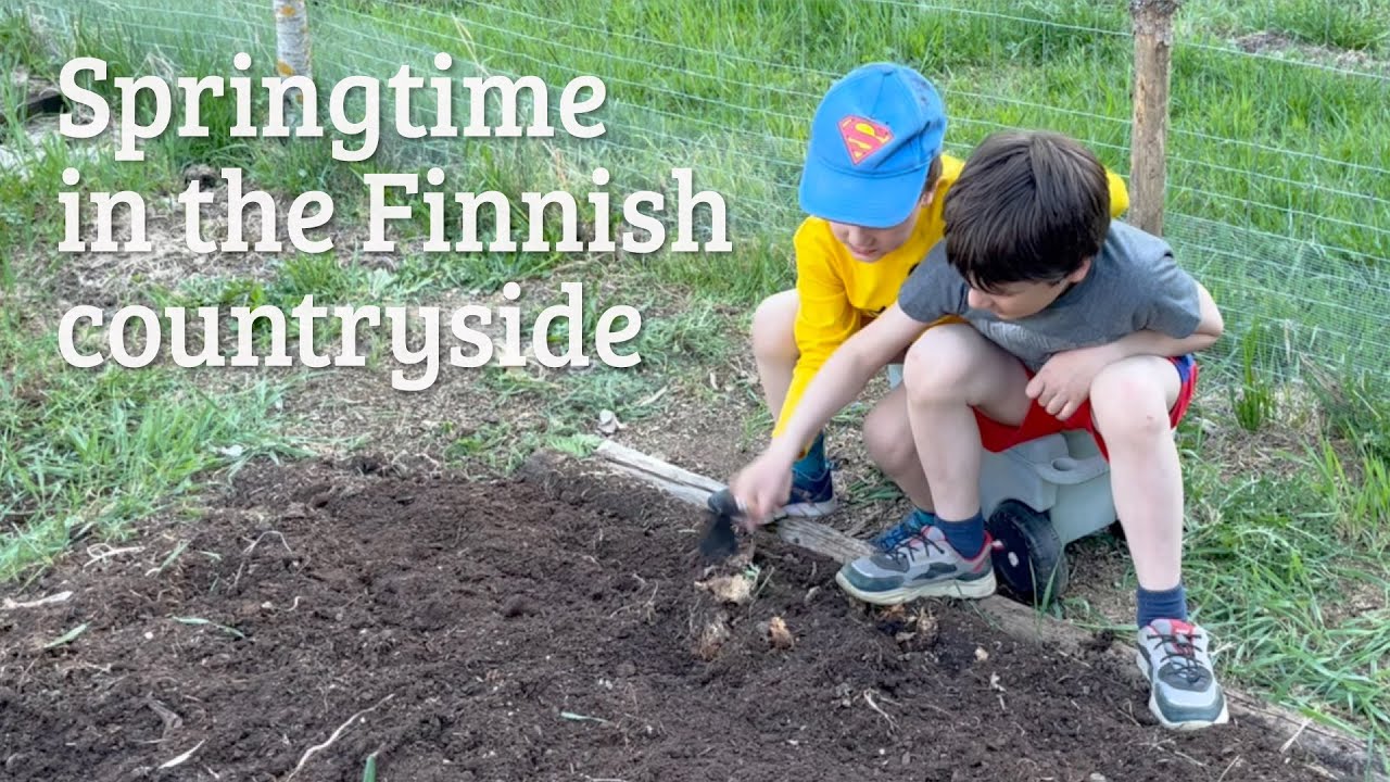 #112 Scorching spring weather in the Finnish countryside - YouTube
