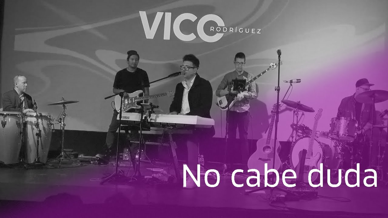 No cabe duda / Vico Rodríguez en vivo - YouTube