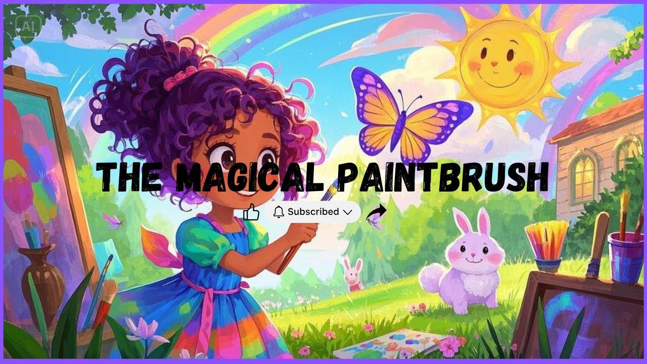 What Happens When a Paintbrush is MAGIC? 🖌️ | Fun Story for Kids - YouTube