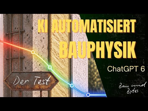 Mit ChatGPT ASTRA die Bauphysik automatisieren? So gehts in wenigen Minuten