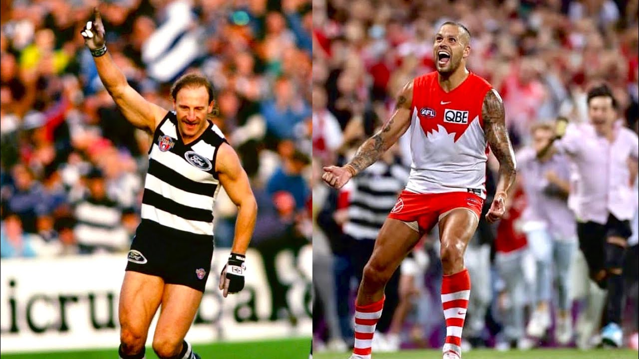 AFL "1000 GOALS" moments - YouTube