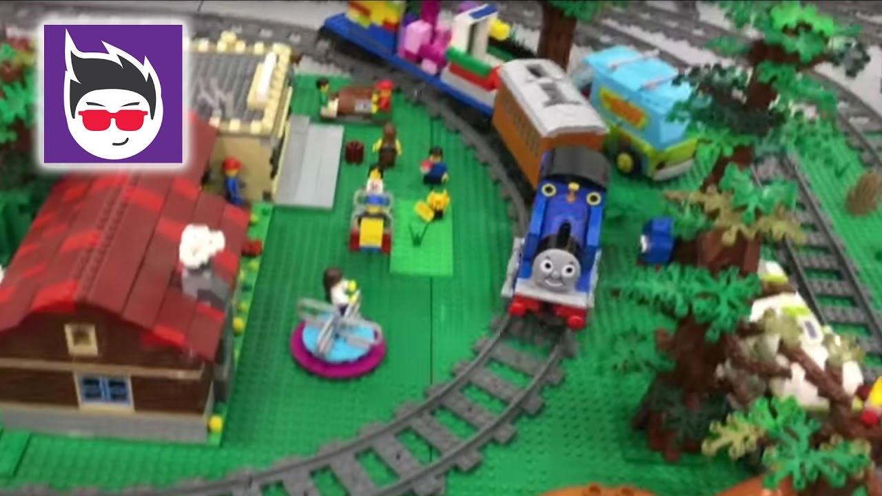 Thomas the Tank Engine Lego Trainset - YouTube