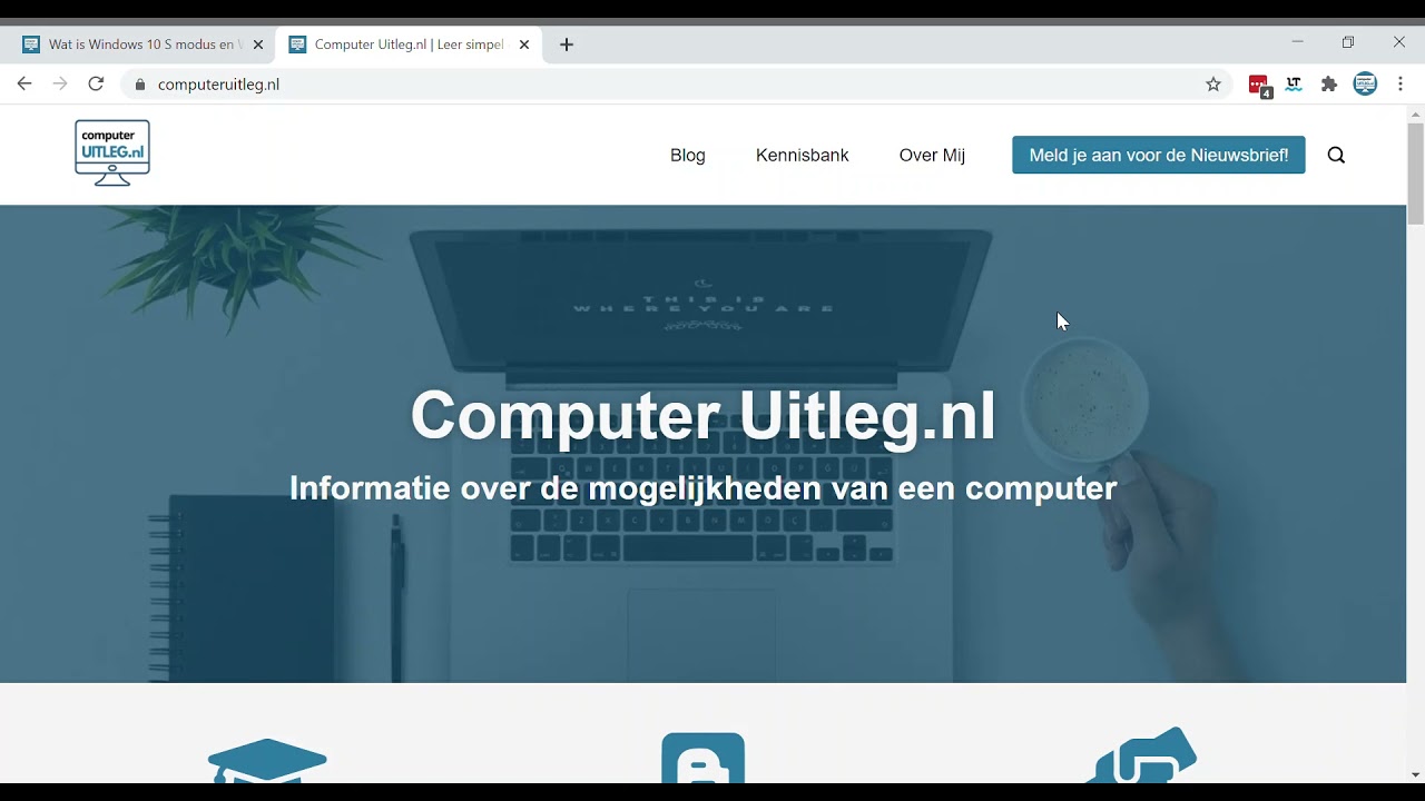 Hoe Windows S modus uitschakelen 2021 - YouTube