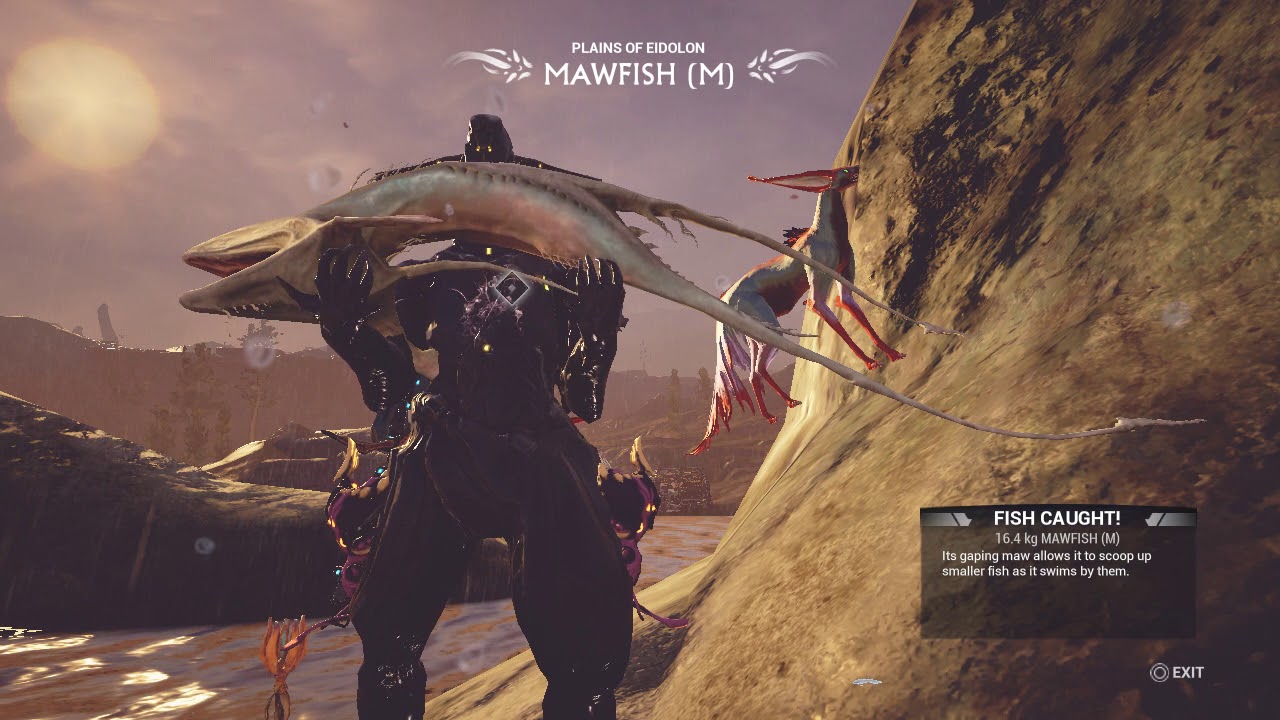 WARFRAME FISHING: HOW TO GET CHARC EEL CHARC ELCTROPLAX - YouTube